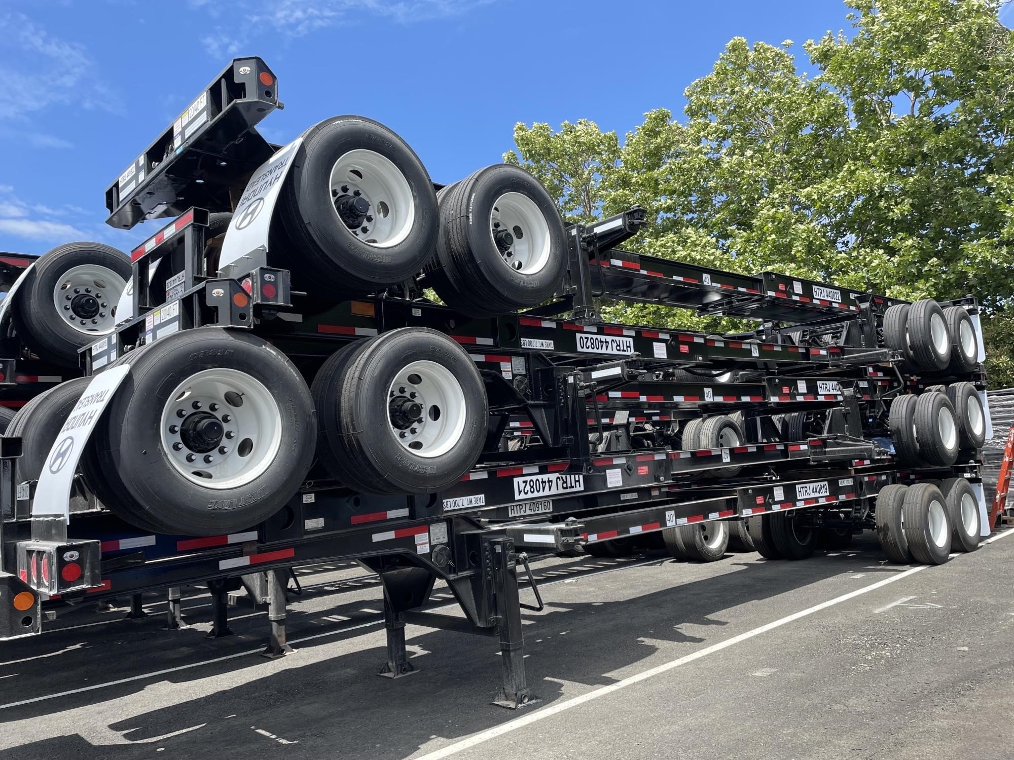 2023 HYUNDAI 20/40 COMBO CHASSIS - Coast Hyundai Trailer