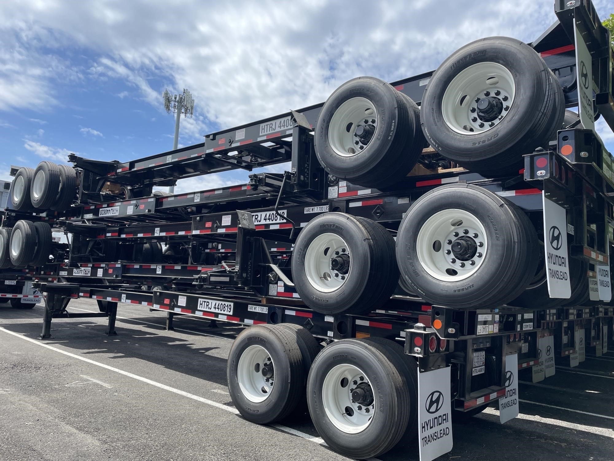 2023 HYUNDAI 20/40 COMBO CHASSIS - Coast Hyundai Trailer