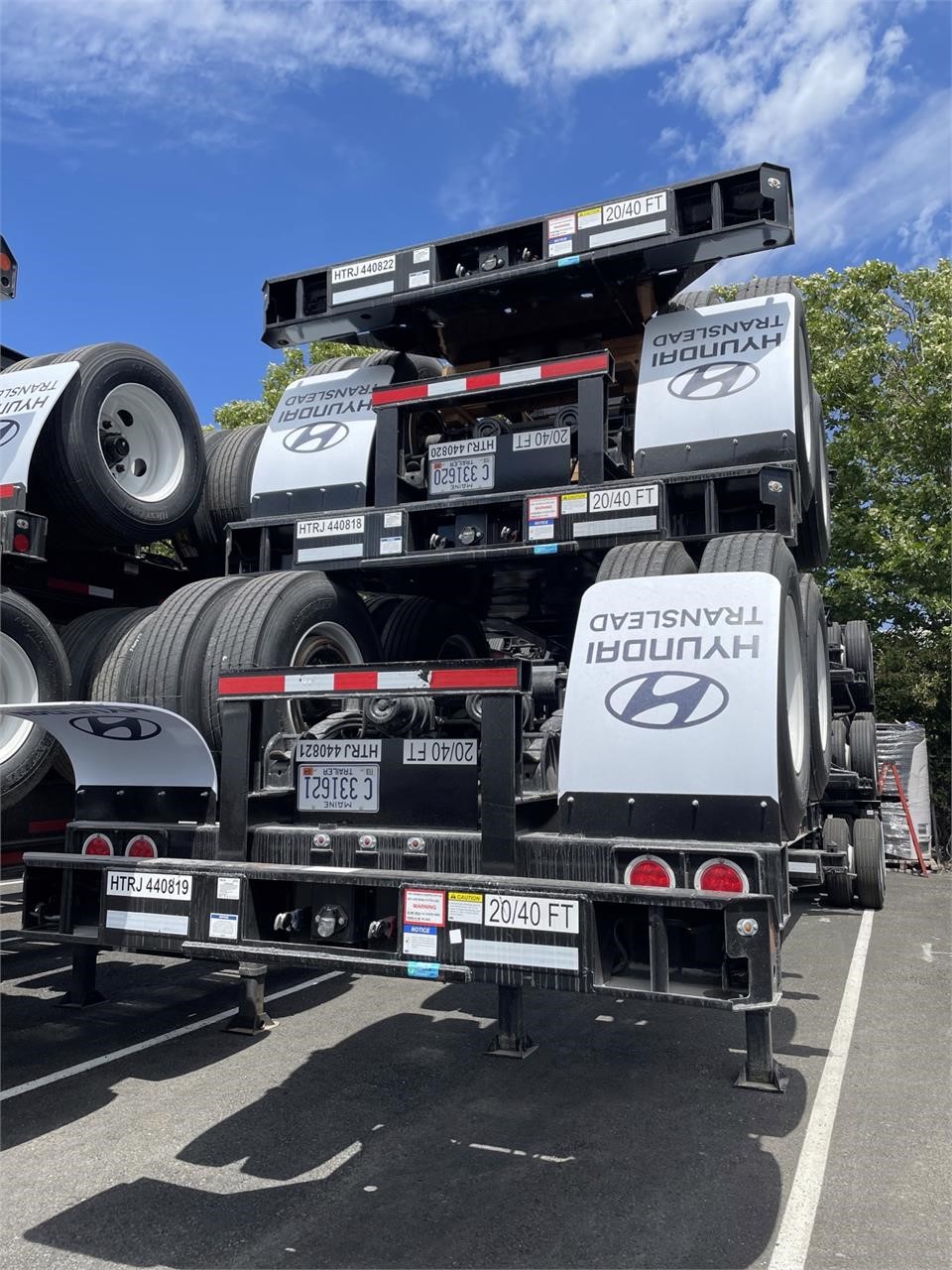 2023 HYUNDAI 20/40 COMBO CHASSIS - Coast Hyundai Trailer